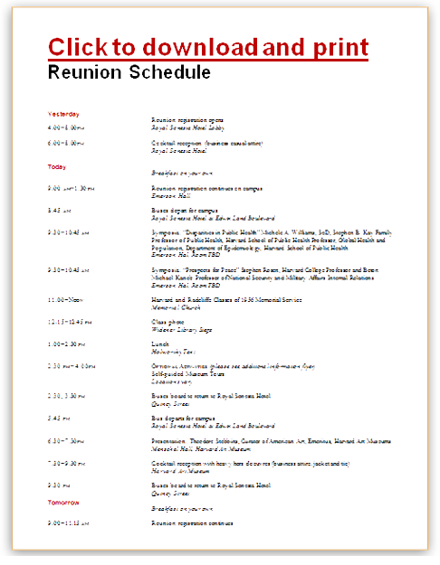 Harvard Class of 2012